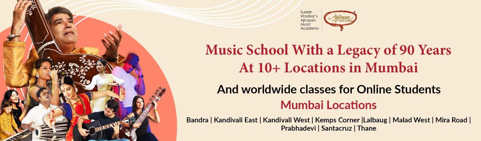 Best Music School | Musical Classes Near Me | Ajivasan Music Academy
